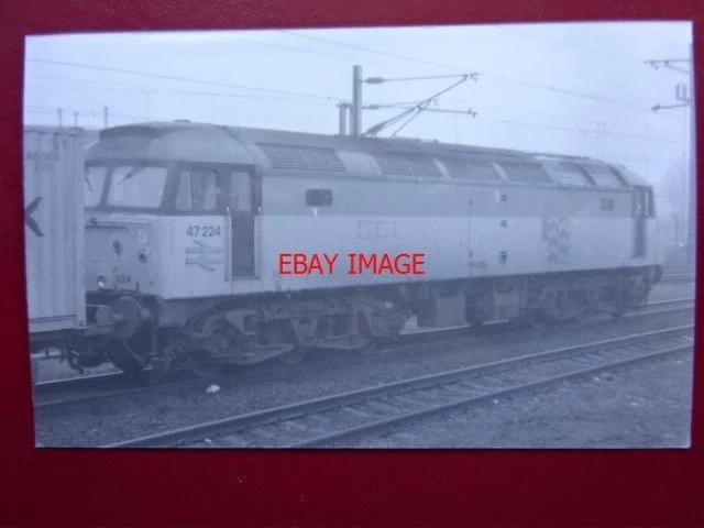 PHOTO BR Class 47 Diesel Loco No 47224 £1.90 - PicClick UK