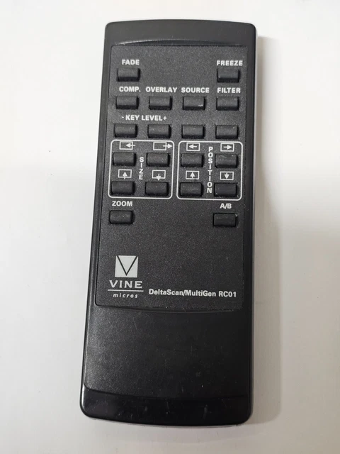 VINE MICROS DELTASCAN / Multigen Rc01 Remote Control Delta Scan Multi ...
