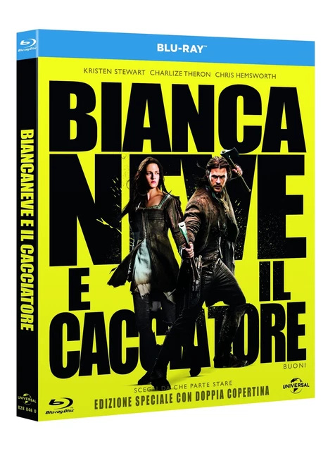 BIANCANEVE E IL Cacciatore (Blu-ray) Kristen Stewart Charlize Theron ...