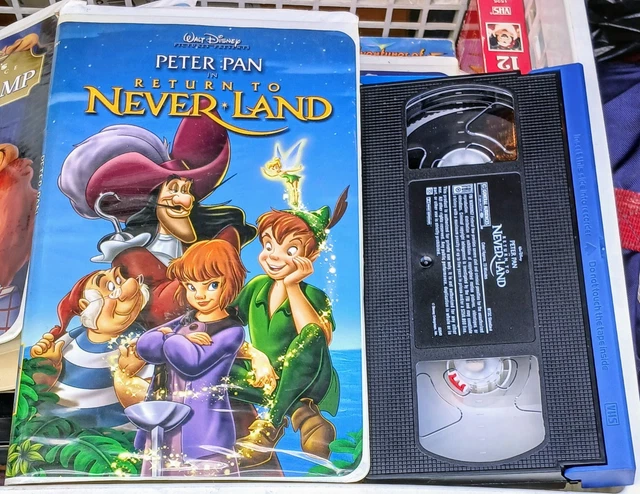 PETER PAN RETURN to Never Land (VHS, 2002,Walt Disney) 23964 £6.70 ...