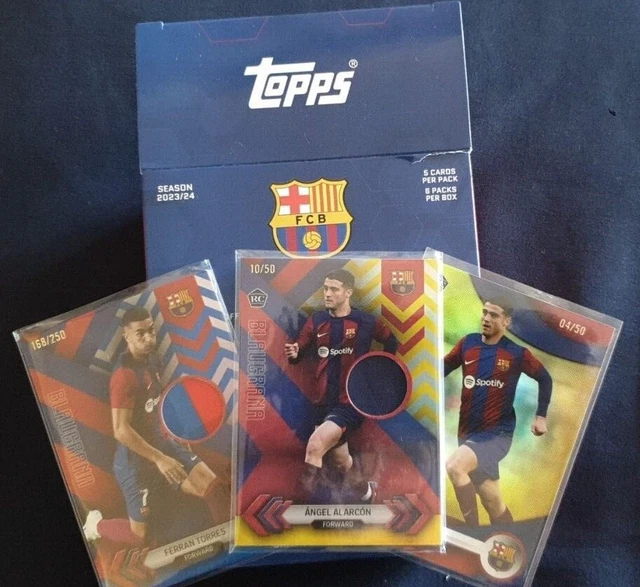 TOPPS BARCELONA TEAM Set 2024 Numbered And Relic Cards EUR 24,99 ...