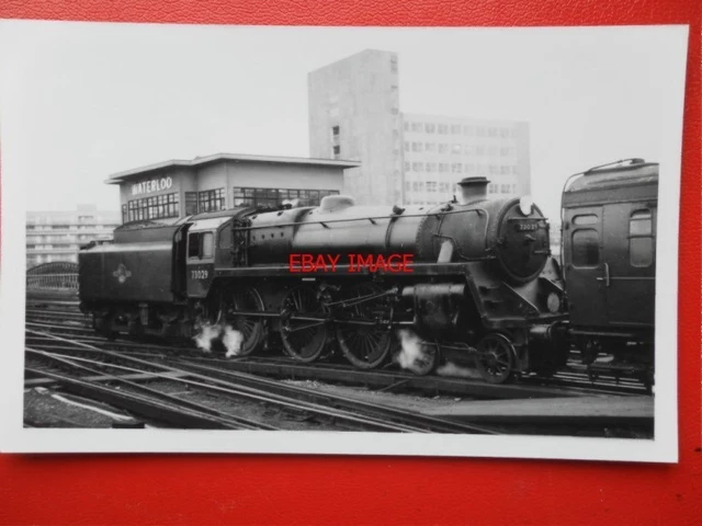 PHOTO BR Standard Class 5 Loco No 73029 At Waterloo £1.85 - PicClick UK