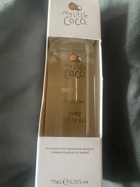 MY LITTLE COCO Baby Mama Bedtime Bump Belly Oil - 75ml | Boxed £9.99 ...
