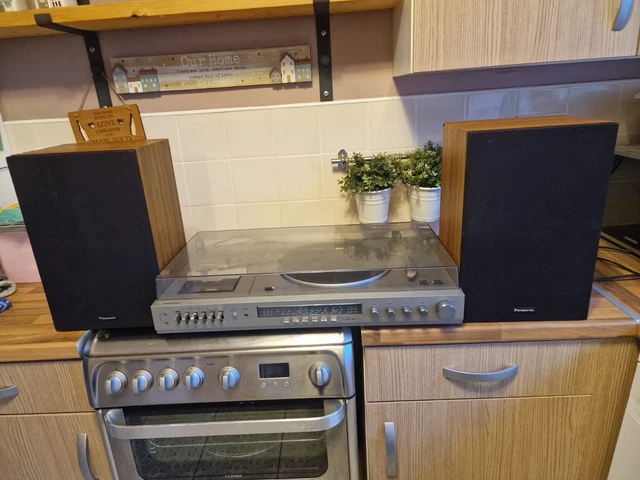 VINTAGE PANASONIC SG-3100 Stereo Music Centre Record Player Tape Radio ...