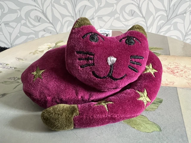 JELLYCAT ‘I AM Cat Nap’ Retired 3.5” Immaculate With Tag Purple Green ...