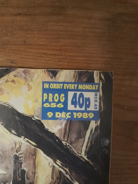 2000AD COMIC BOOK Prog 656 9th December 1989. Good Condition. Complete ...