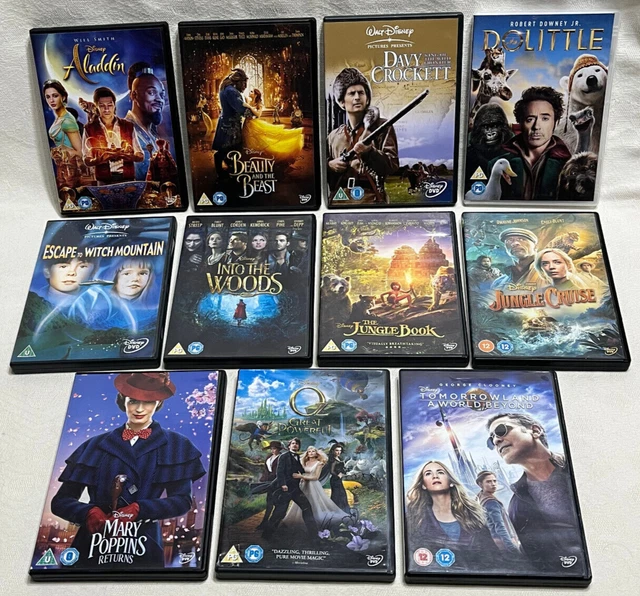 11 X DISNEY LIVE ACTION FILMS : DVD Collection, Bundle, Job Lot Set ...