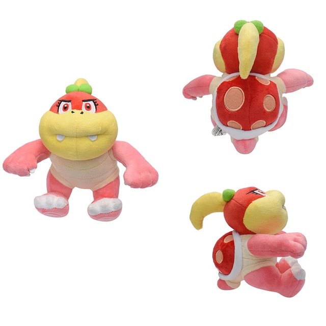 SUPER MARIO BROS. Pom Pom Koopa Plush Toy Doll For Kids Perfect For ...