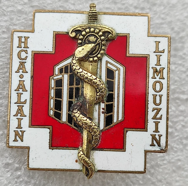 INSIGNE HCA HÔPITAL Complémentaire d’Armée ALAIN LIMOUZIN EUR 18,00 ...