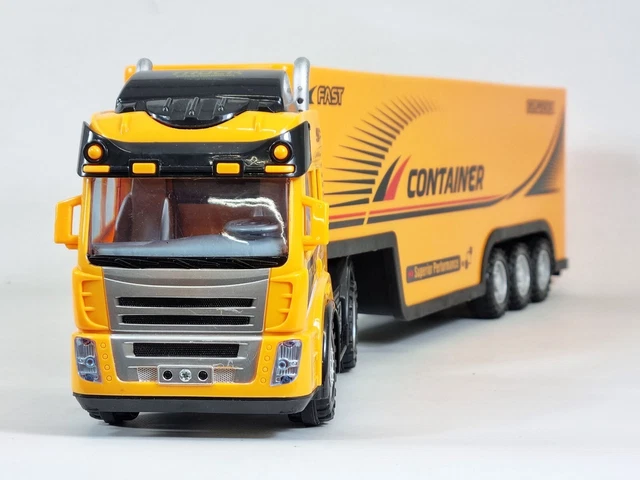 SCANIA EUROPEAN LORRY Truck Radio Remote Control Car LED Steering Wheel ...
