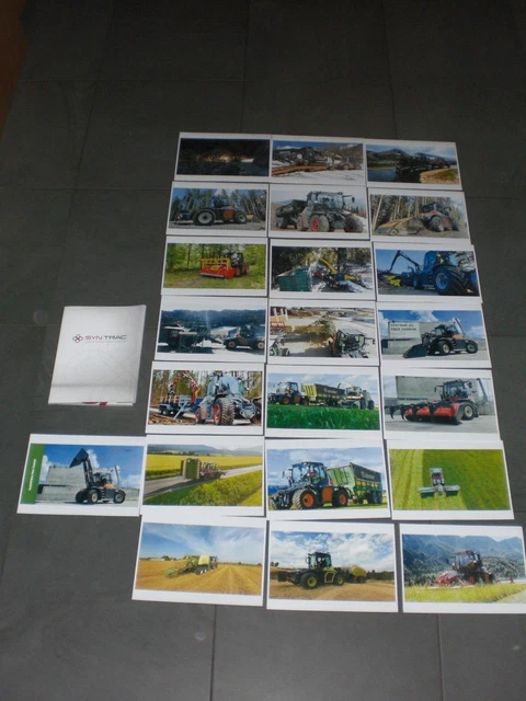 SYN TRAC GERÄTETRÄGER Prospektmappe original Archiv aus Insolvenz ( A ...