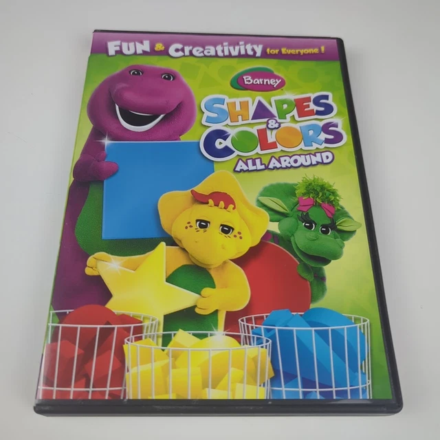 BARNEY - SHAPES & Colours All Around Barney and his friends 2011 (DVD ...