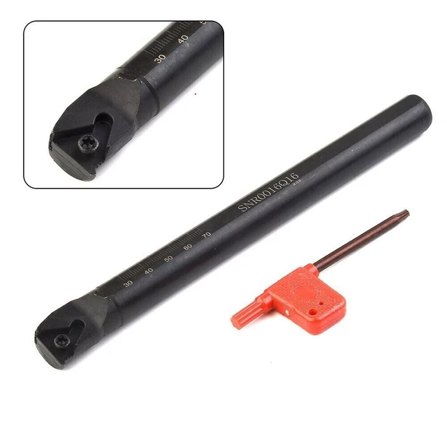 SUPPORT POUR SNR0016Q16 filetage barre d'al sage tour droit outil de coupe EUR 28,62 - PicClick FR