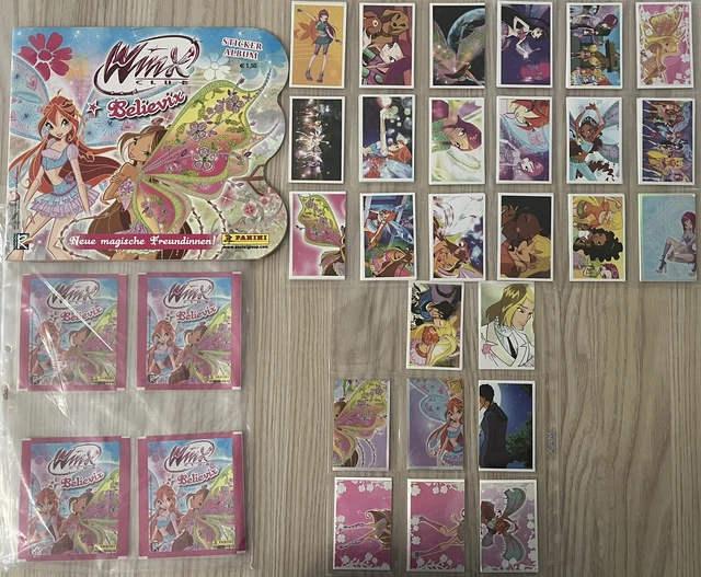 PANINI - WINX Club Believix - Komplett - ungeklebt - Sticker + Album ...