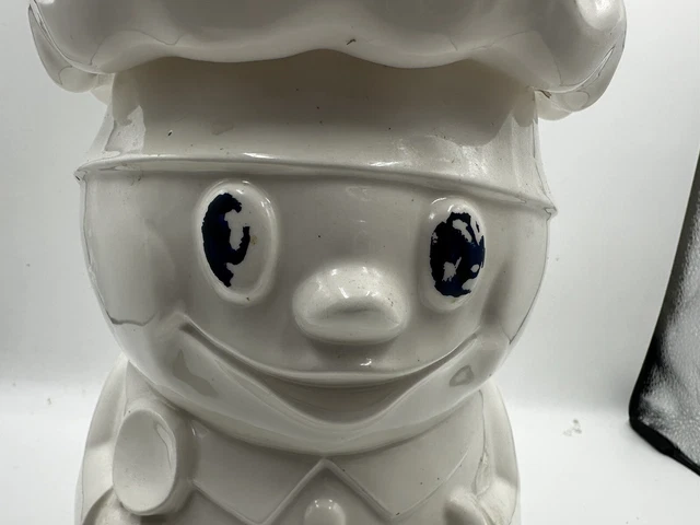 VINTAGE MCCOY PILLSBURY Doughboy Bobby Baker Cookie Jar 10" $60.00 ...
