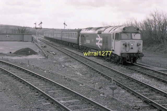 ORIGINAL RAILWAY PHOTOGRAPHIC negative Class 50 50009 at Liskeard £3.00 ...