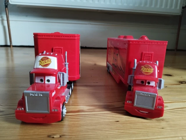 DISNEY CARS MACK Truck Playset Mack Hauler Transporter £0.99 - PicClick UK