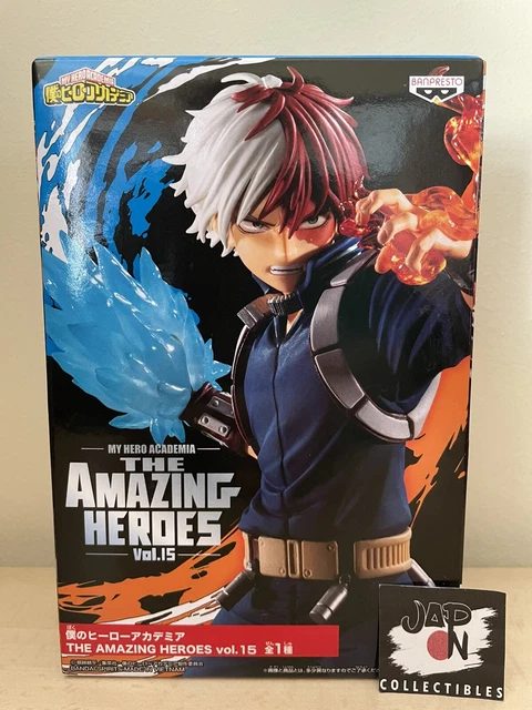 SHOTO TODOROKI THE Amazing Heroes Vol.15 My Hero Academia - New Figure Banpresto EUR 29,90 ...