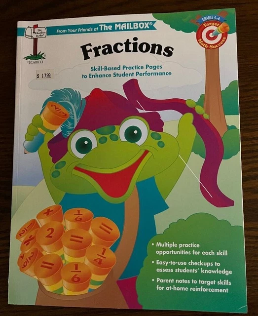 FRACTIONS: SKILL-BASED PRACTICE Pages to Enhance Student Grade 4-6 $5. ...