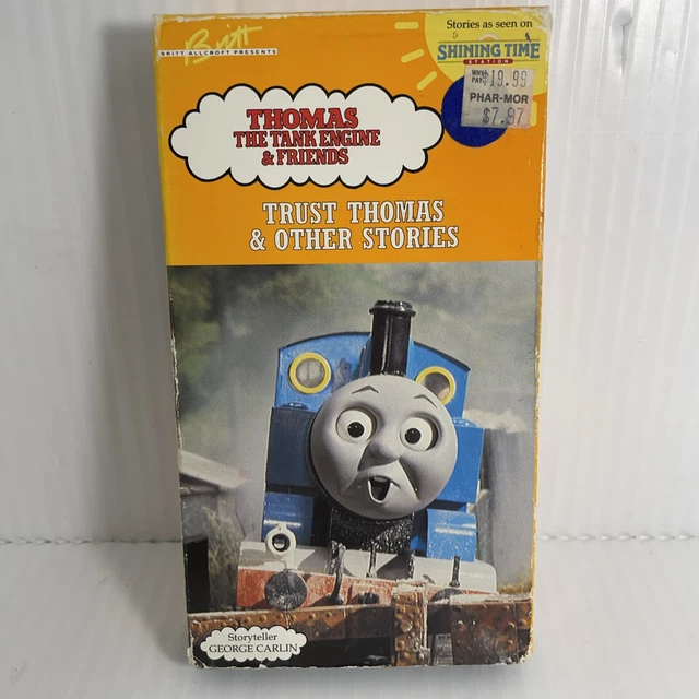 THOMAS THE TANK Engine & Friends Trust Thomas Train VHS 1991 George Carlin £12.98 - PicClick UK