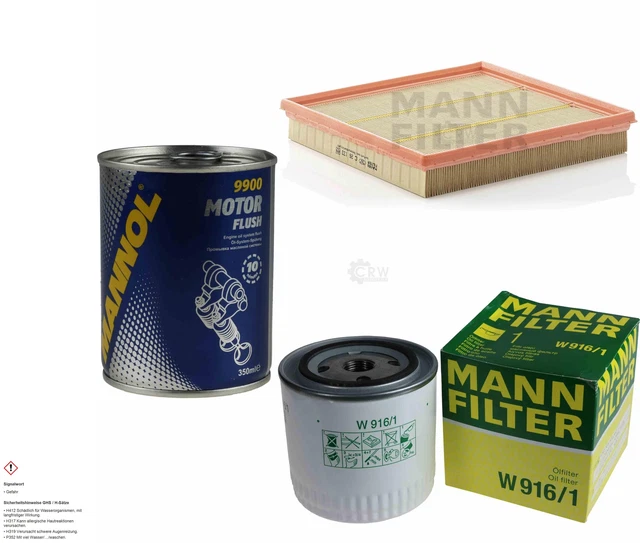 ORIGINAL MANN-FILTER PACKAGE d'inspection Kit SCT Moteur Rinçage Du ...