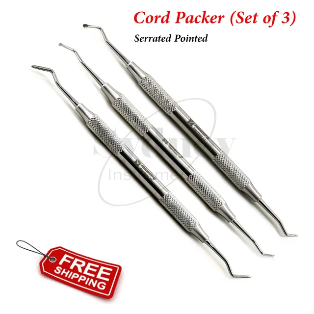 CORD PACKER RETRACTION GINGIVAL Tissue Surgery Cord instruments $26.99 ...