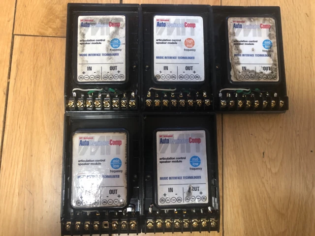 MIT ARTICULATION CONTROL Speaker Modules x5 £1,000.00 - PicClick UK