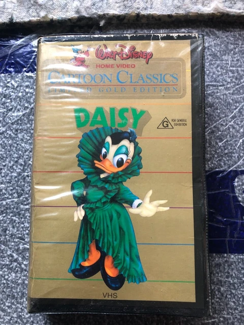 DISNEY CARTOON CLASSICS Rare Daisy VHS Home Video Tape more item listed ...