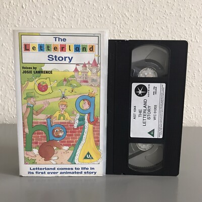 THE LETTERLAND STORY vhs video - Voices by Josie Lawrence - animated ...