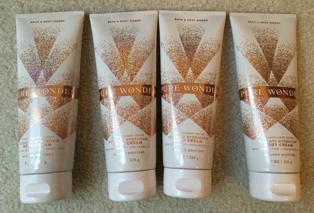 NEW (4-PACK) BATH & Body Works Pure Wonder Ultimate Hydration Body ...