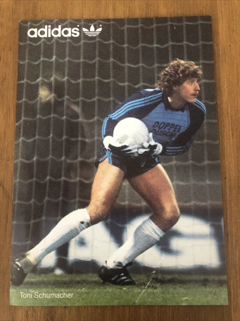 AUTOGRAMM AK AUTOGRAMMKARTE 1. FC Köln Harald Toni Schumacher Adidas ...