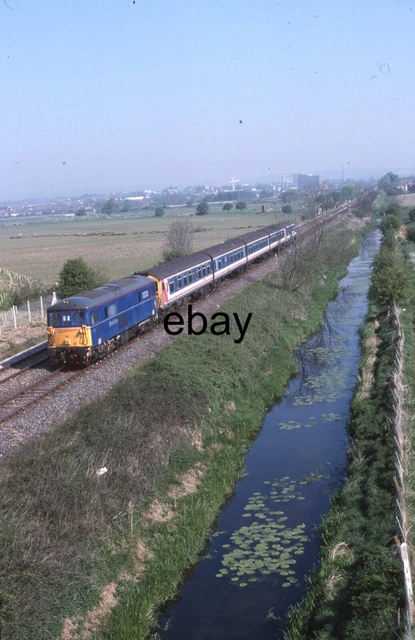 35MM RAILWAY SLIDE- BR Electro Diesel Loco Class 73. 73114 @ Kingsnorth ...