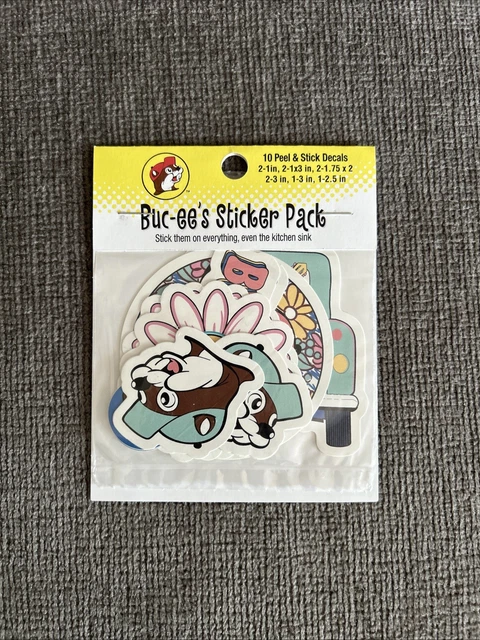 BUC-EE’S STICKER PACK 10 Peel And Stick Decals Flowers Spring New $8.00 ...
