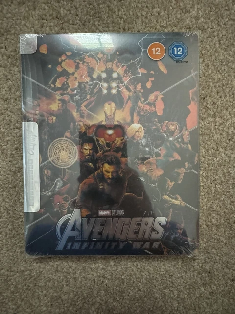 AVENGERS INFINITY WAR Mondo Steelbook 4K Blu-ray New Sealed EUR 88,89 ...