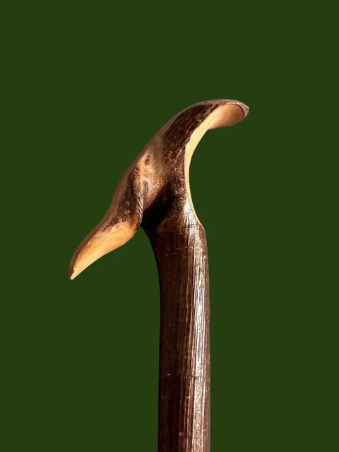 ANTIQUE HAND CARVED Hiking Walking Stick - Fijian Kiakavo Club? £20.00 ...