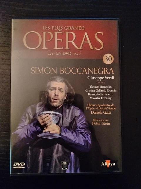 LES PLUS GRANDS opéras en dvd SIMON BOCCANEGRA dvd COMME NEUF EUR 5,00 ...