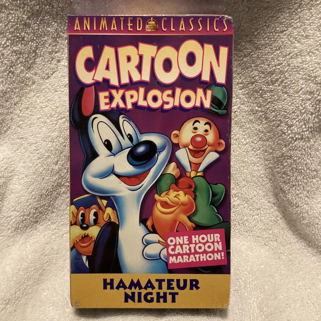 Cartoon Explosion Hamateur Night Vhs 2000 Animated Classics