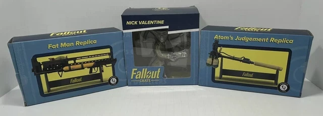 FALLOUT LOOT CRATE Lot, Nick Valentine. Atoms Judgement, and Fat Man ...