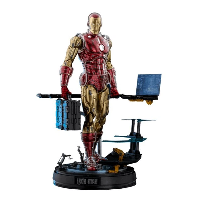 1:6 IRON MAN DELUXE - The Origins Collection - Comics Masterpiece ...
