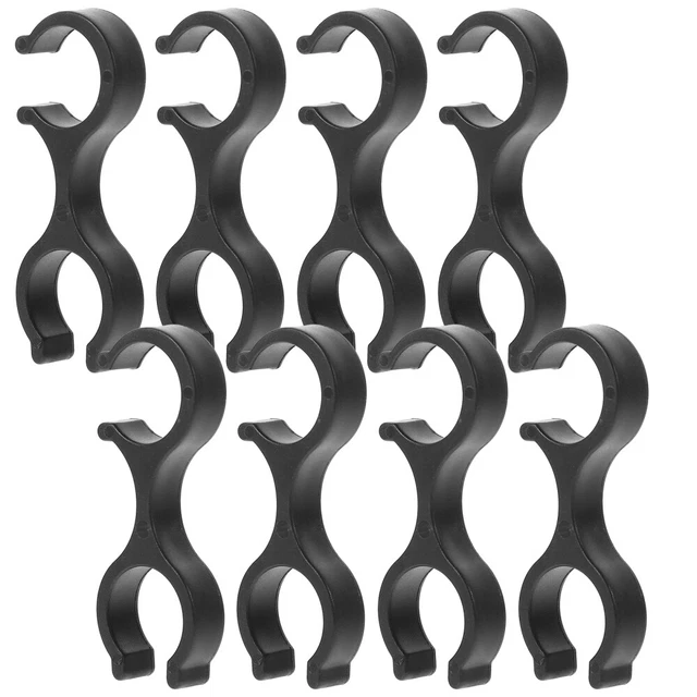 16 PCS STORAGE Clasps Pole Clips Outdoor Product Trekking Poles Repair ...