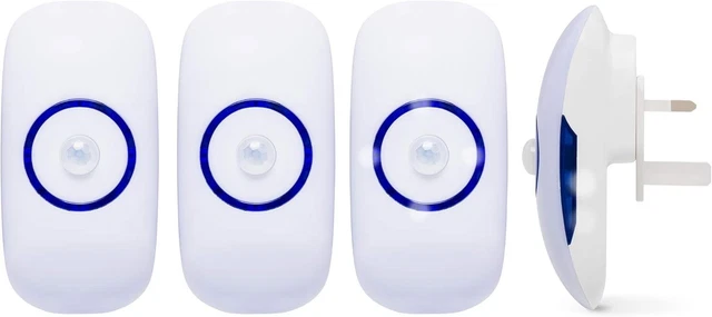 MOTION SENSOR NIGHT Light, Plug in Motion Detector (4908) £7.95 ...