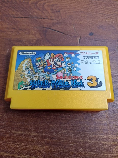 SUPER MARIO BROS 3 Nintendo Family Computer NES Famicom FC Japan J328 ...