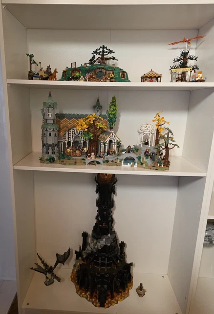 LEGO ICONS LORD of the Rings Collection Bundle | Barad-dûr Rivendell ...