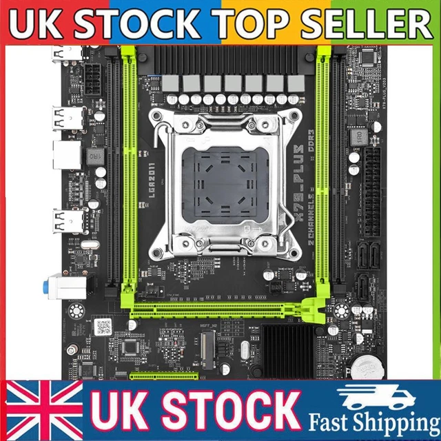 X79 PLUS COMPUTER Motherboard LGA 2011 Desktop Mainboard 4*DDR3 Gigabit ...