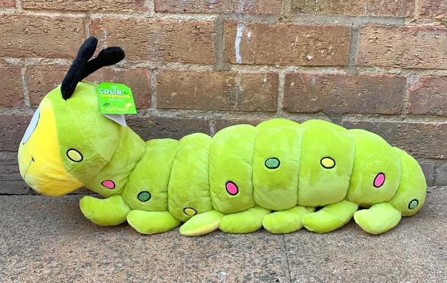 M&S GIANT COLIN The Caterpillar 68cm Plush Soft Toy NEW WITH TAGS £24. ...