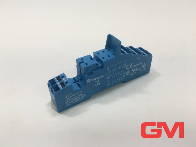 FINDER RELAISSOCKEL MIT push-in 95.P5 push-in socket Relaisfassung ...