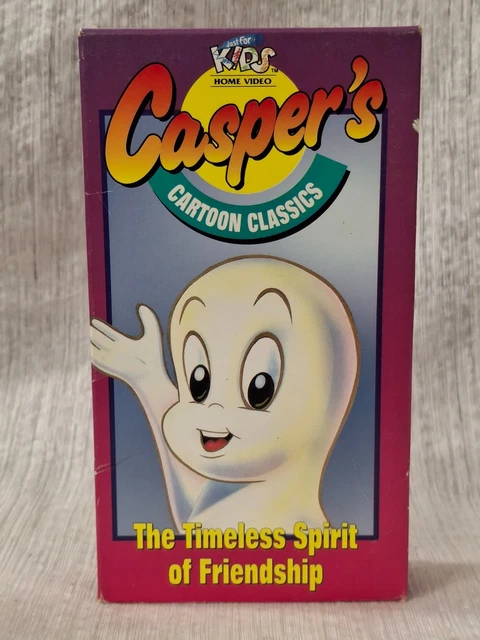 CASPER'S CARTOON CLASSICS The Timeless Spirit of Friendship VHS 1995 £8 ...