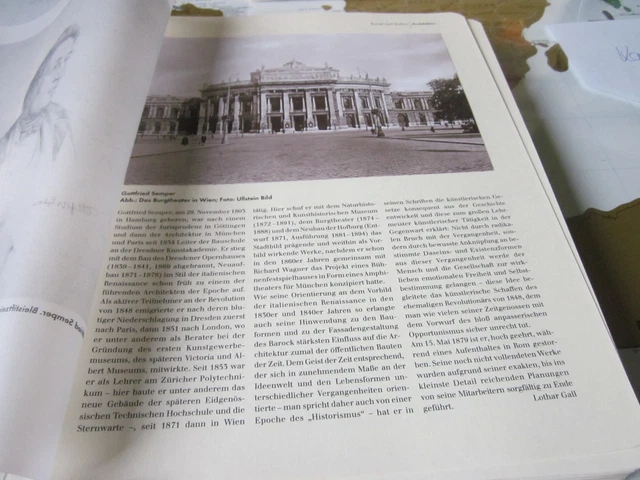 KAISERREICH ARCHIV 5 Kunst 5206 Gottfried Semper 1803-1879 EUR 6,25 ...