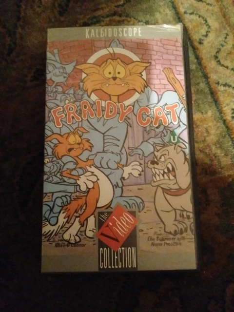 FRAIDY CAT KALEIDOSCOPE Pal Vhs Video Kids Children £7.00 - PicClick UK