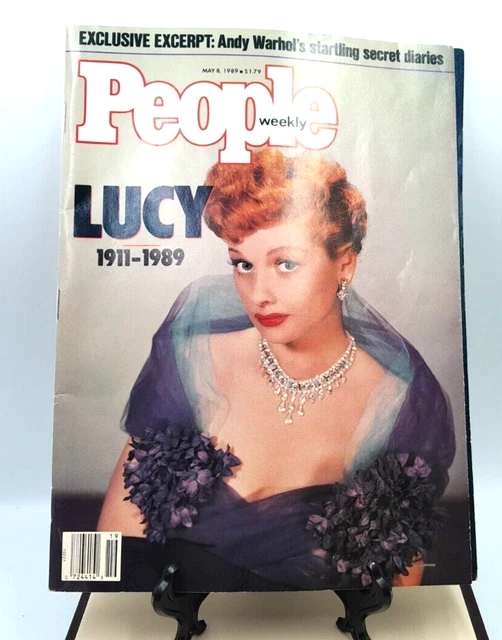 1989 MAY 8 People Magazine - Lucy 1911-1989 Front Cover £25.18 ...